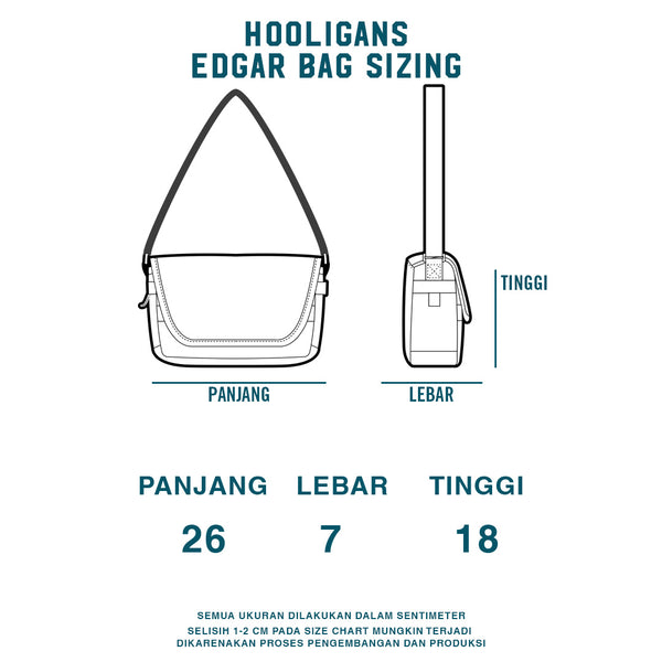 HOOLIGANS Sling Bag Edgar Orange - Cream – Hooligans.co.id