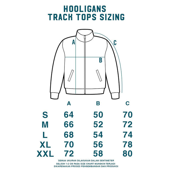 Hooligans Jacket Tracktop Linea Lyte IDN Black – Hooligans.co.id