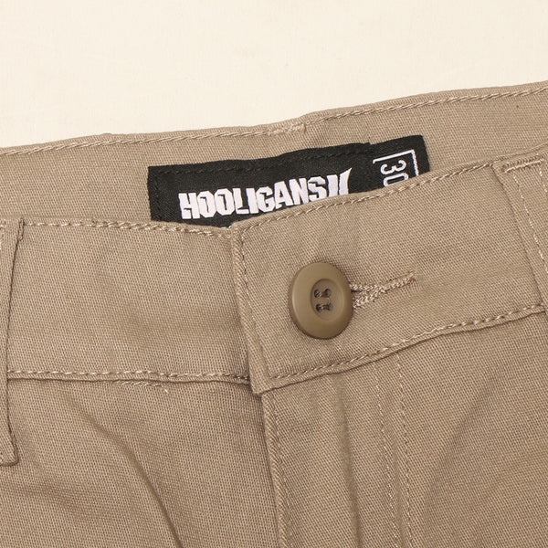 HOOLIGANS Short Cargo Ricardo - Khaki – Hooligans.co.id