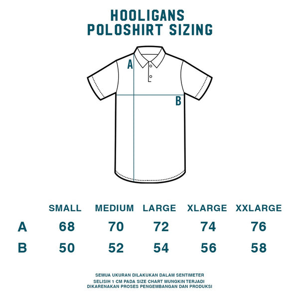 HOOLIGANS Polo Shirt Pigeon White – Hooligans.co.id