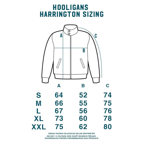 Hooligans Harrington Jacket Harry PJ - Navy – Hooligans.co.id