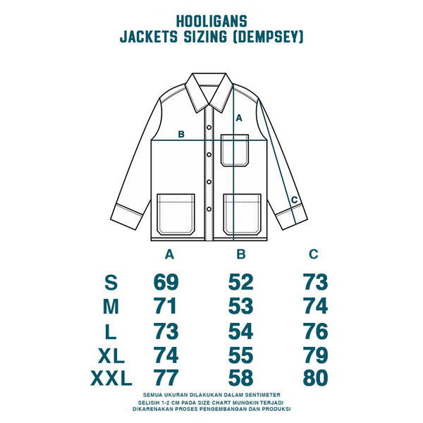 HOOLIGANS Denim Jacket Dempsey Dark Blue – Hooligans.co.id