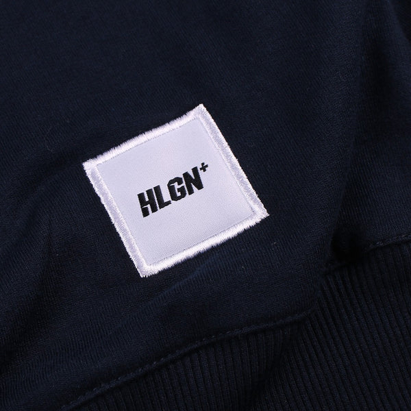 HOOLIGANS Sweater Crewneck bold Sign 22.2 - Navy – Hooligans.co.id